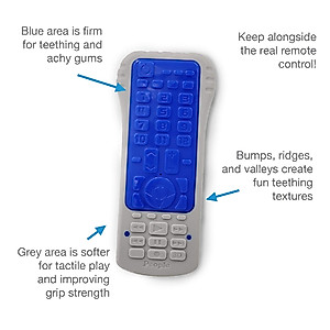 Brain Builders: Baby's First Remote Control Clicker Teether