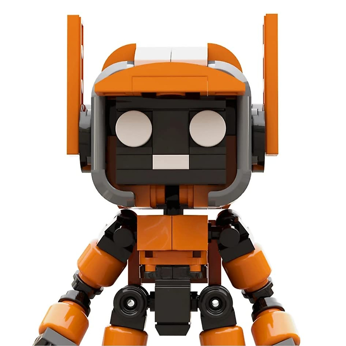 Longshop K-VRC Love Death and Robot Model Building Blocks Toy Creativity Animation Smart Future Robot Bricks Cat Figures Kids Gift