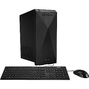 ASUS S500MC Home & Business Mini Desktop (Intel i5-11400 6-Core, 64GB RAM, 128GB PCIe SSD + 2TB HDD (3.5), Intel UHD 730, WiFi, Bluetooth, HDMI, USB 3.2, Black, Win 11 Pro) Refurbished (Renewed)