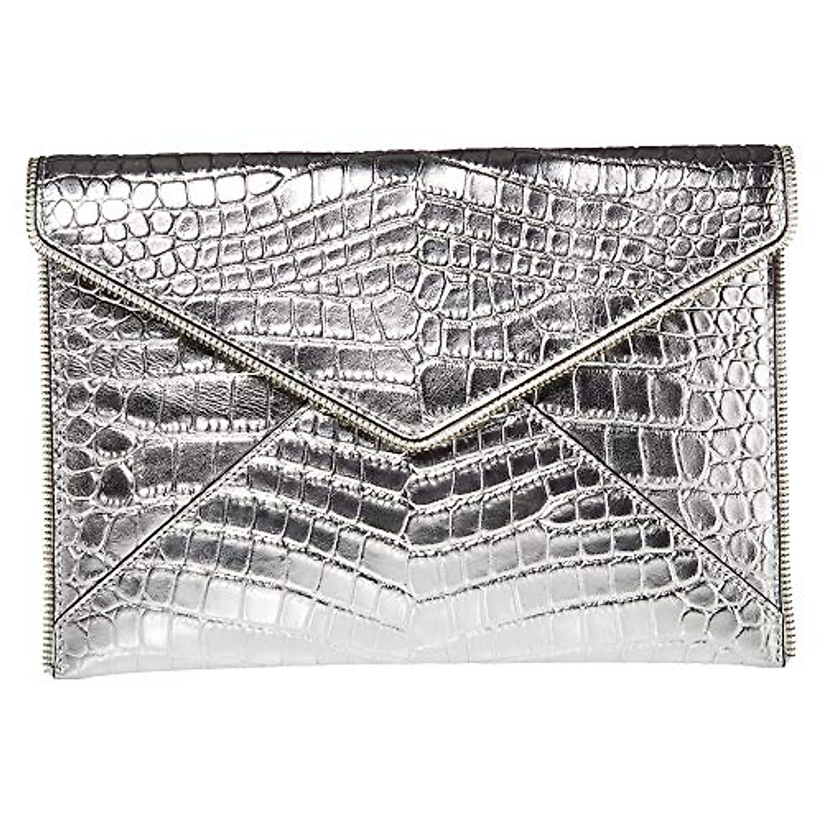 Rebecca Minkoff Leo Clutch, Silver