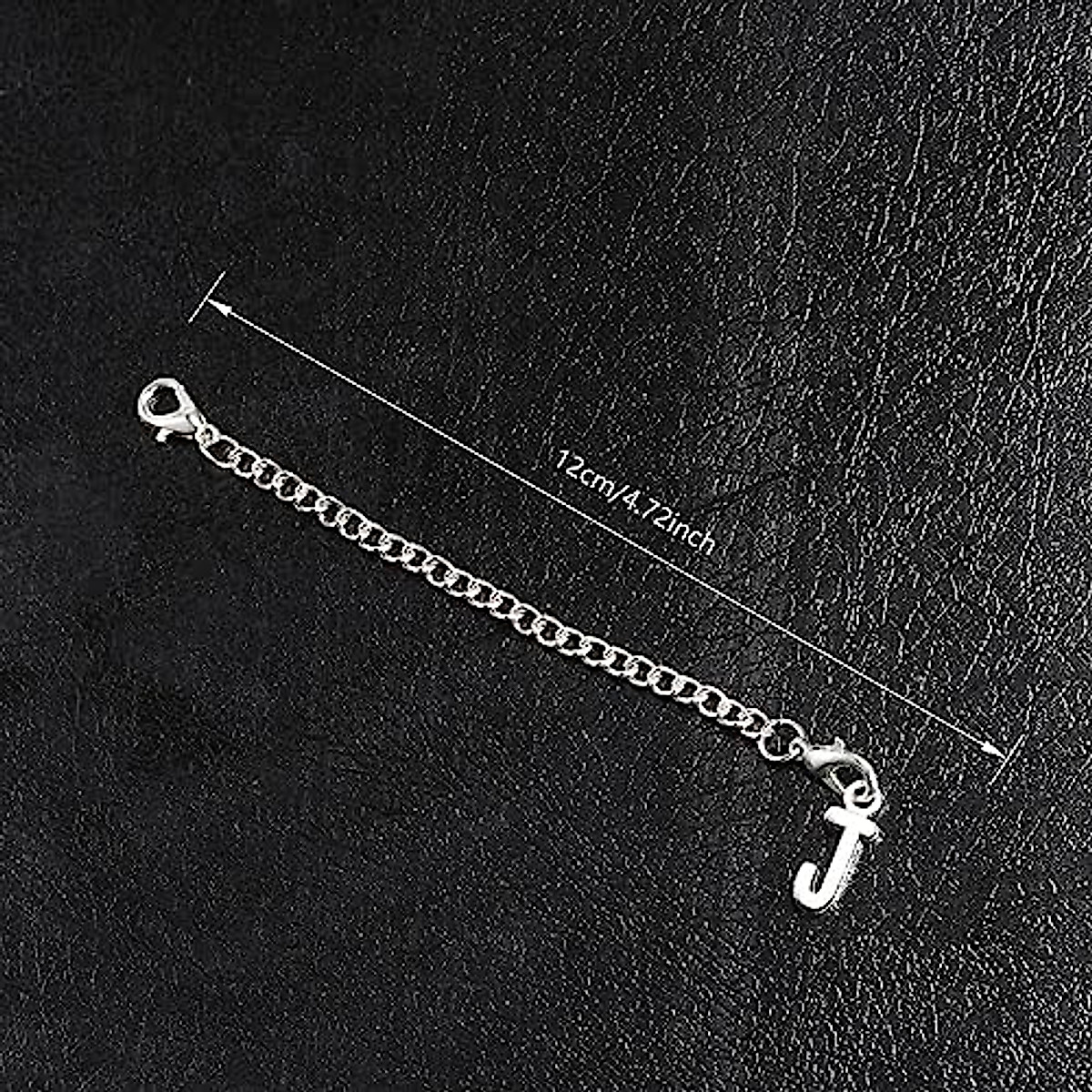 LUAATT Letter Charm Accessories For Stanley Cup,Name Id Letter Handle Charm For Stanley Tumbler(J)