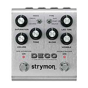 Strymon Deco V2 Tape Saturation and Doubletracker Guitar Effects Pedal for Electric and Acoustic Guitar, Synths, Vocals and Keyboards