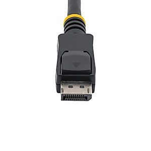 StarTech.com 25ft (7m) DisplayPort Cable - 2560 x 1440p - DisplayPort to DisplayPort Cable - DP to DP Cable for Monitor - DP Video/Display Cord - Latching DP Connectors - HDCP & DPCP (DISPLPORT25L)