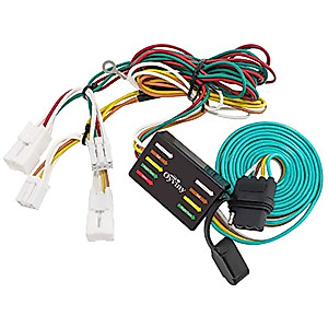 Oyviny 4 Way Flat Trailer Wiring Harness 55307 for Toyota RAV4 2001-2005, RAV4 Trailer Light Wiring