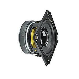 PRV AUDIO 3MR50 3 Inch Midrange Speaker, 8 Ohm, 100 Watts Peak, 50 Watts Program Power PRO Loudspeaker for Portable PA System and Tower Speakers (Single)