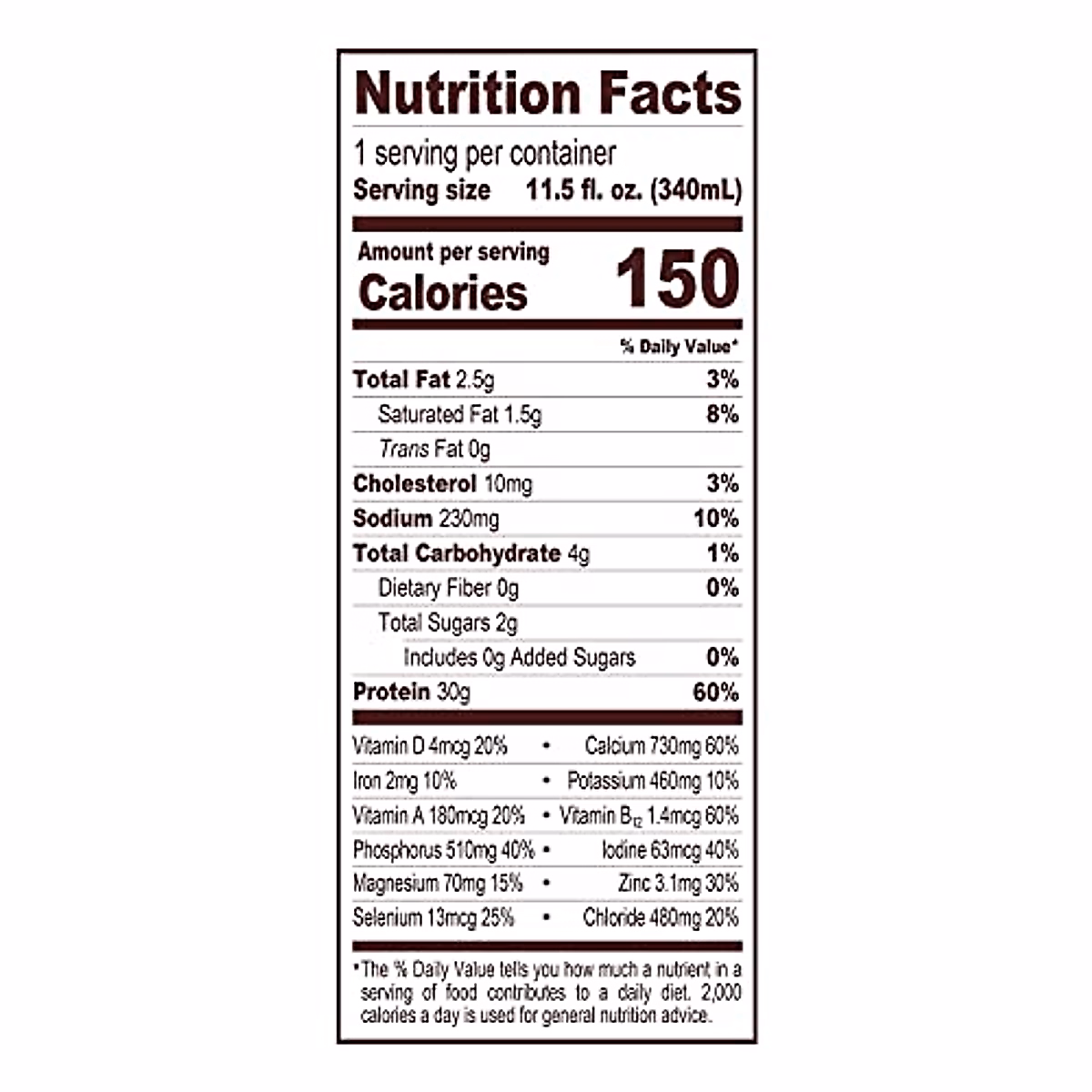 Fairlife Nutrition Plan High Protein Chocolate Shake, 12 pk. B