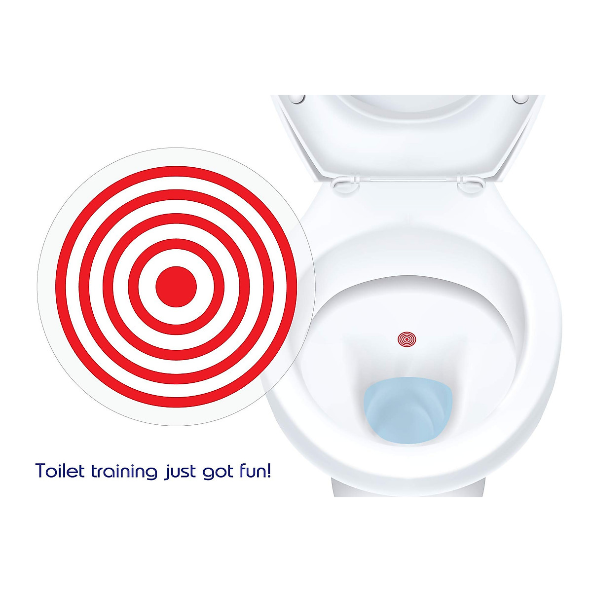 Kids Pack - Toilet Target Stickers with Sticker Applicator Tool, Potty Stickers for Potty Training, Toilet Targets for Potty Training Boys. Toilet Stickers for Boys Aim.