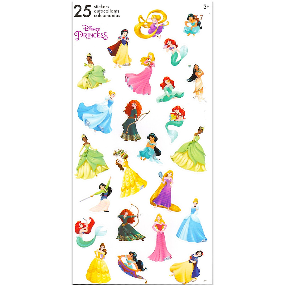 Disney Princess Fleece Blanket Sleepover Set for Girls - Bundle with 45x60 Inch Princess Throw Blanket, Drawstring Bag, Stickers and More (Disney Princess Room Decor)