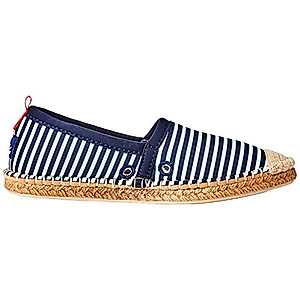 Sea Star Beachwear Beachcomber Espadrille Water Shoe (Toddler/Little Kid/Big Kid) Navy/White Microstripe 1 Little Kid M