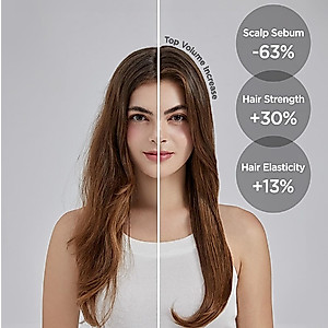 AYUNCHE Rebalancing Shampoo Moist 11.8oz [For Dry Scalp] | Soft & Moisturizing Cleansing Shampoo | Strengthen and Protect Weakened Hair Roots | Korean Salon Brand