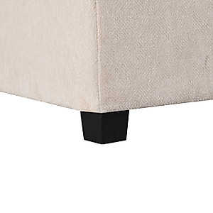 U Shaped Couch Sectional Sofa with Storage Oversized Sectional Couch with Double Chaise Lounge Modern 6 Seat Cloud Couch with 4 Lumbar Support Pillows for Living Room, Beige