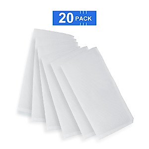 Rzam 37 Micron Rosin Press Bags | 2" x 4" | 20 Pack | Food Grade Nylon | Dye-free | Heat Resistant & Super Durable | Pre-flipped Rosin Bags | Micron Bags for Rosin Press