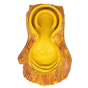 MINYULUA Reptile Water Feeder Automatic Water Dispenser Turtle Feeders Waterer for Turtle Frog Feeding Water Bowl Food Bowl Pet Supplies