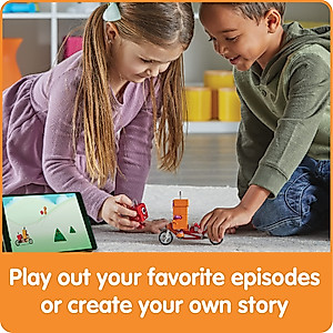 hand2mind Numberblocks One and Two Bike Adventure, Cartoon Action Figure Set, Toy Figures, Toy Vehicle Playsets, Small Figurines for Kids, Number Toys, Math Toys for Kids 3-5, Birthday Gifts for Kids