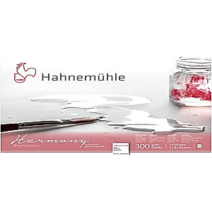 Harmony Watercolour 300g/m², Watercolor Block, Fine Texture, 7x10", 12 fls.