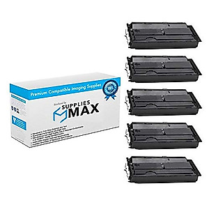 SuppliesMAX Compatible Replacement for Kyocera Mita TASKalfa 3010i/TASKalfa 3011i Black Toner Cartridge (5/PK-20000 Page Yield) (TK-7107) (TK-7109_5PK)