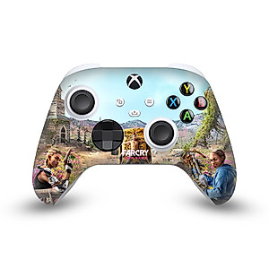 Head Case Designs Officially Licensed Far Cry Twins Couch New Dawn Key Art Vinyl Sticker Gaming Skin Decal Cover Compatible With Xbox Series X Console and Controller Bundle