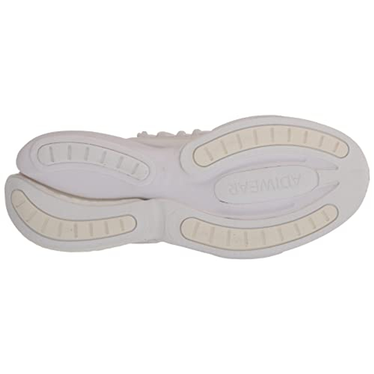 adidas Men's AlphaBoost V1 Running Shoe, White/White/Chalk White, 10.5