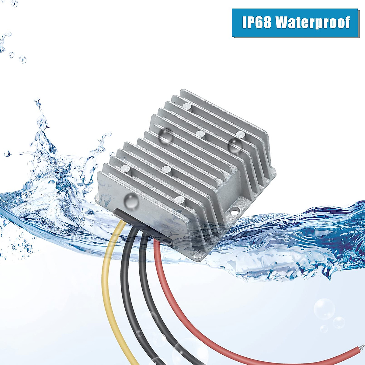 48V Step Down to DC 12V 20A 240W DC/DC Converter Regulator Buck Reducer Waterproof for Golf Cart Club Car LED Strip Light