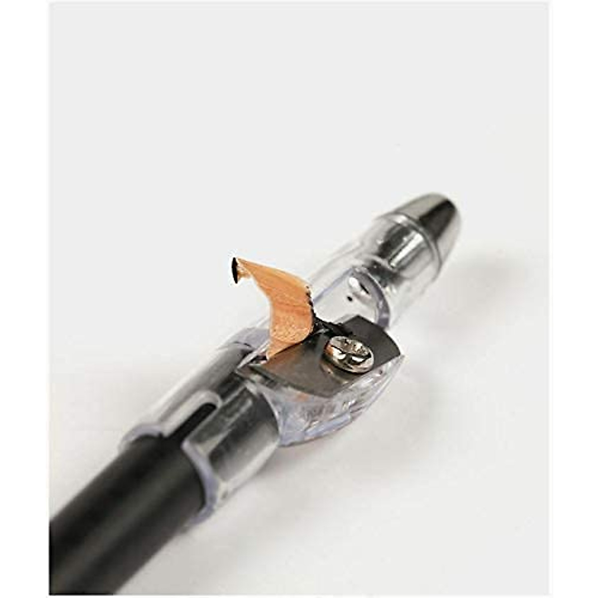 Ruby Kisses GoBrow Eyebrow Pencil, Sharpenable, Longwear, Long Lasting Eyebrow Wooden Pencil for Natural-Looking Brows 6 PACK (Black Brown)