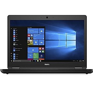 Dell Latitude 5480 Business Laptop, 14 Inch HD (Intel Core i5-6300U, 8GB DDR4, 256GB SSD), Windows 10 Pro (No Webcam)