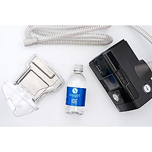 Distilled Water for CPAP Humidifiers by Snugell™ | 12 Bottle Pack 12oz H20 | Travel Friendly | 12oz H2O | Made in USA