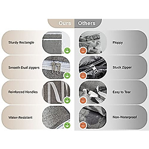 StorageWorks Underbed Storage Box and 135L Large Storage Bags