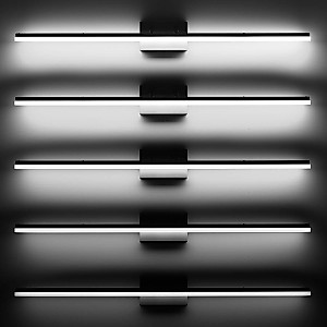 mirrea 48in Modern LED Vanity Light for Bathroom Lighting Dimmable 46w Brushed Nickel (Cold White 5000K)