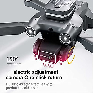 Hedgx Gps Drone with 4k Camera for Adults, Rc Quadcopter with Auto Return, Follow Me, Brushless Motor, Circle Fly, Route Fly, Altitude Hold, Headless Mode, Gift for Family