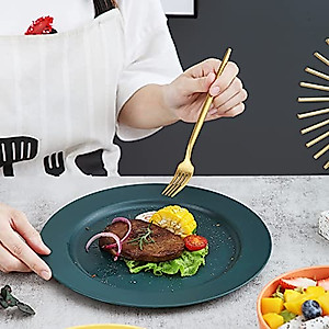 Kyraton Plastic Dinnerware Sets of 20 Pieces, Unbreakable And Reusable Light Weight Plates Mugs Bowls Dishes Easy to Carry And Clean Microwave Safe BPA Free Dishwasher Safe Service For 4 (Mutil Color)