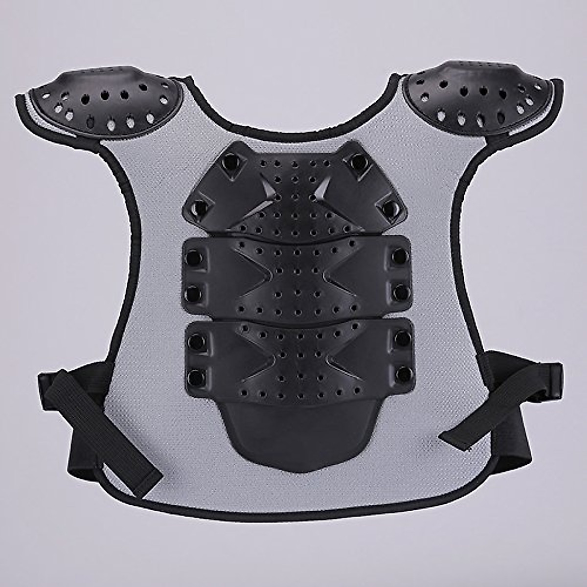 ZZ Lighting Kids Chest Protector Body Armor Vest Protective Gear for Dirt Bike Snowboarding Motocross Skiing, L