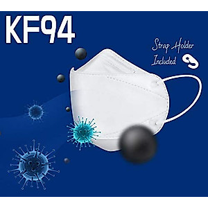 ECOMADE ARENA Neulpuleun Disposable KF94 Face Mask with 4-Layer Filters Made in Korea (Black) (Medium 10 pack)