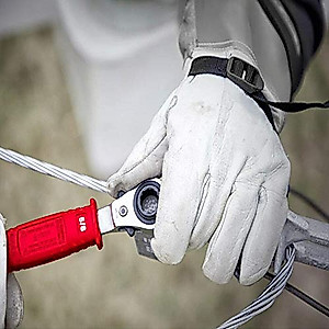 MILWAUKEE Linemanâ€s 4-in-1 Insulated Ratcheting Box Wrench 48-22-9212