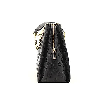 GUESS La Femme Girlfriend Shoulder Satchel, Black