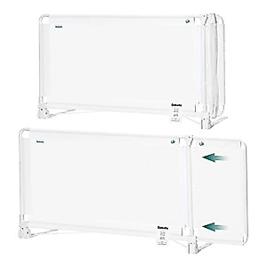 BABELIO Toddler Bed Rails, 39"-51" Extendable Baby Bed Guard Rail for Twin/Queen/Full/King Size Bed, Bed Side Rail for Toddlers, Kids & Elderly Adults, 22.5" Tall Bed Bumper