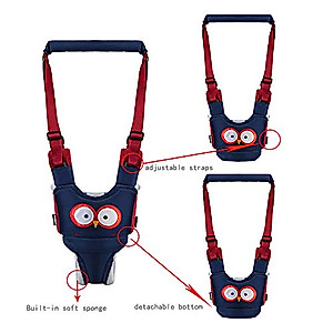 Baby Walking Harness - Handheld Kids Walker Helper - Toddler Infant Walker Harness Assistant Belt - Help Baby Walk - Child Learning Walk Support Assist Trainer Tool (Blue)