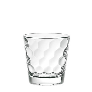Barski - European Glass - Double Old Fashioned Tumbler Glasses - Uniquely Designed - Set of 6-12.5 oz. - Made in Europe