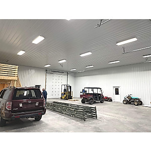 PrimeLights 6 Bulb/Lamp T8 LED High Bay Warehouse, Shop, Commercial Light Fixture