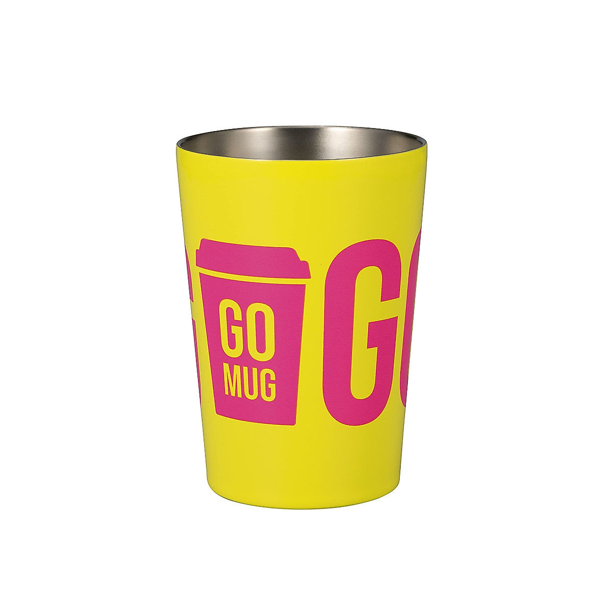 CB Japan GOMUG NEON Tumbler, Convenience Store, Coffee Cup, Neon Yellow, 15.2 fl oz (460 ml), Stainless Steel, Vacuum, Insulated