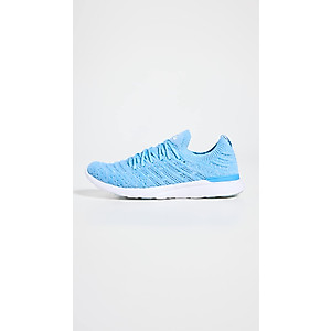 APL: Athletic Propulsion Labs Women's Techloom Wave Sneaker, Coastal Blue/Ice Blue/Mela, 7 Medium US