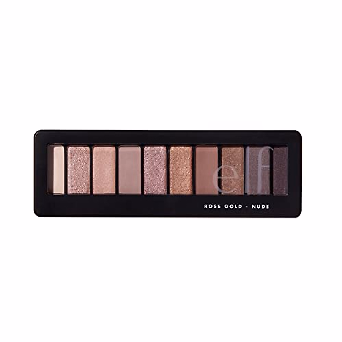 e.l.f. Cosmetics Rose Gold Eyeshadow Palette, 10 Shades For Shading, Highlighting & Defining The Eyes, Vegan & Cruelty-Free, Nude Rose Gold, 0.49 Oz