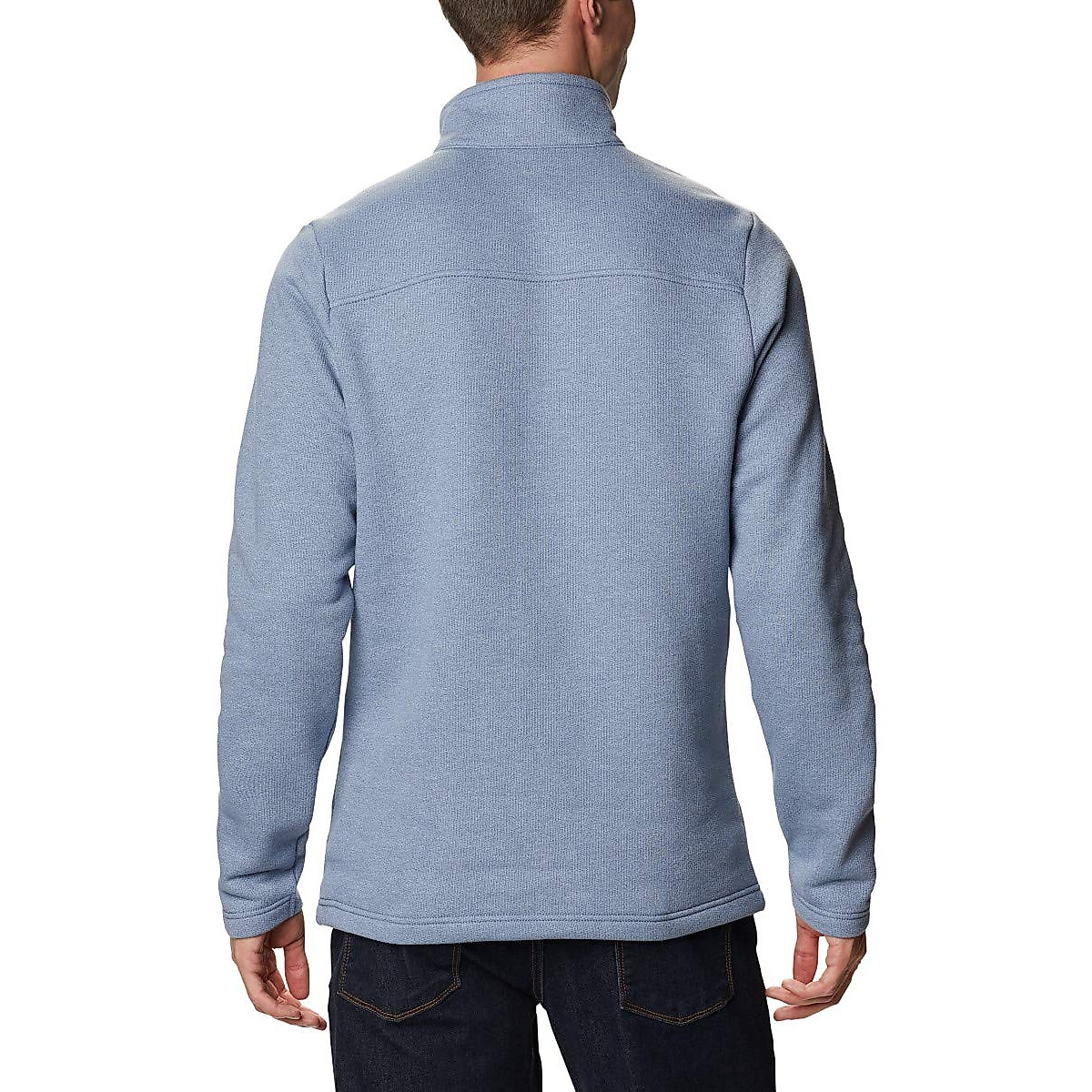 Columbia Men's Great Hart Mountain III Half Zip Bluestone