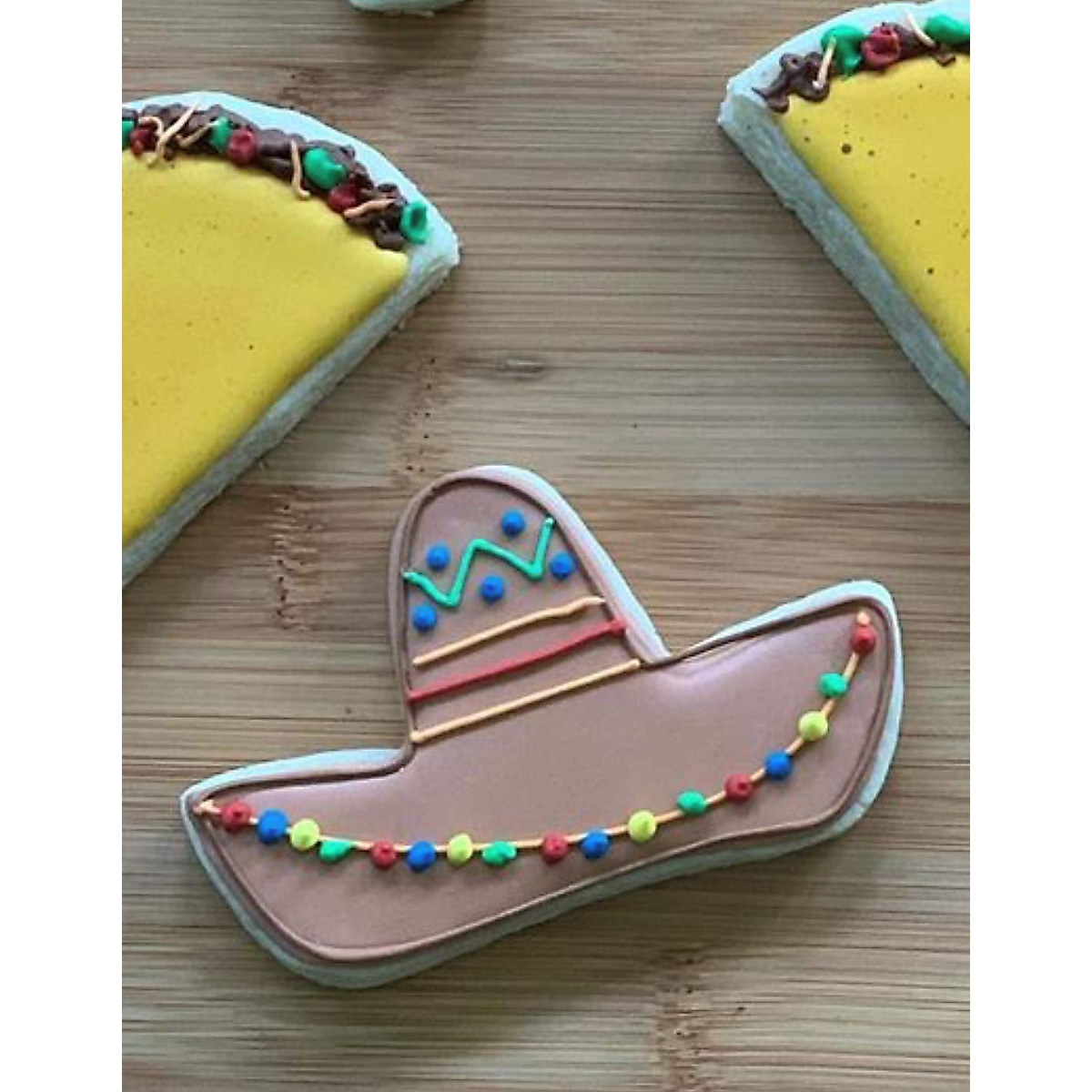 Sombrero Cookie Cutter for Mexican Fiesta/Cinco de Mayo, 4.25" Made in USA by Ann Clark