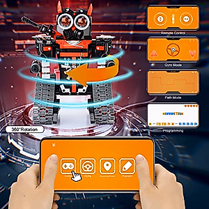 BEMITON Robot Building Toys STEM Projects for Kids Ages 6-10 8-12 and up, 3 in 1 Remote Control Car Coding set, Educational Robotics Science Kit, Birthday for Teen Boys Girls