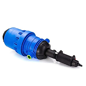 0.2% -2% Water Powered Flow Dosing Pump Hydraulic Chemical Fertilizer Injector Proportioning Dispenser Liquid Diluent Doser Proportioner for Drip Irrigation Mixer Hose Livestock Farm (0.2%:2% 4℃-30℃)