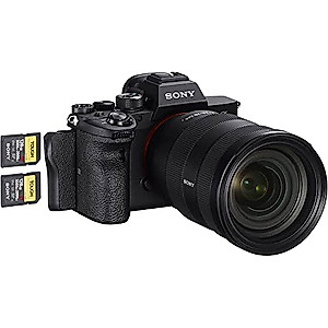 Sony a7R IVA Mirrorless Camera (ILCE7RM4A/B) + 4K Monitor + Rode VideoMic + 2 x 64GB Memory Card + Bag + 3 x NP-FZ100 Compatible Battery + Card Reader + LED Light + Corel Photo Software + More