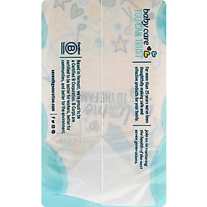 Seventh Generation Baby Diapers for Sensitive Skin, Animal Prints, Size 0 Newborn, 36 count