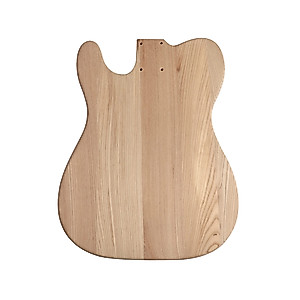 Fistrock DIY Electric Guitar Kit Beginner Kit 6 String Right Handed with Ash Body Hard Maple Neck Rosewood Fingerboard Chrome Hardware Build Your Own Guitar.