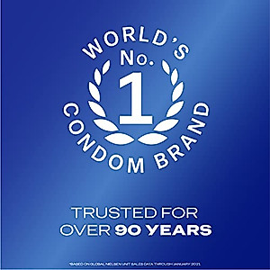 Durex Condom XXL Longer & Wider Natural Latex Condoms, Extra Wide Fit, 12 Count - Ultra Fine & Lubricated (Packaging May Vary)