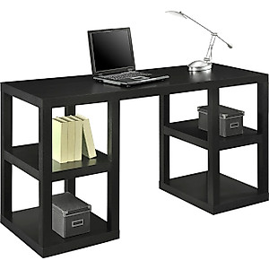 Ameriwood Home Parsons Deluxe Desk, Black